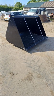 NEW 2m3 JCB and MANITOU pickup BUCKETS With BOLT on CUTTING edge | eBay UK