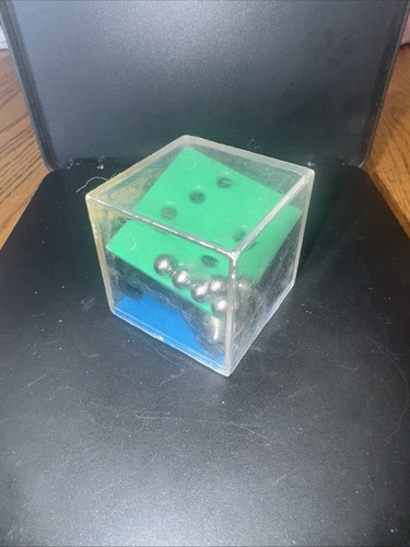 Vintage Logic Dexterity Toy Puzzles Cube 1980's Brain Teaser | eBay