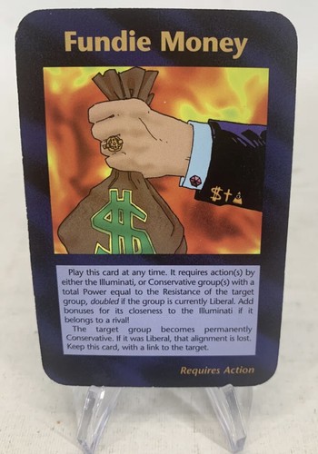 Fundie Money - Illuminati NWO INWO - Common - LIMITED - Steve Jackson ...