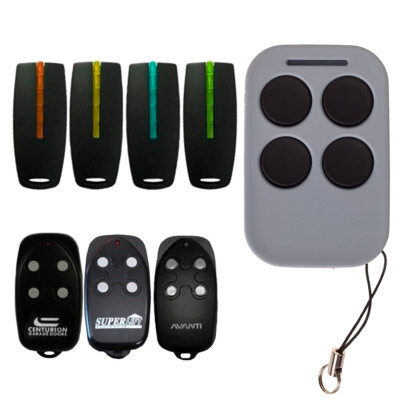 Compatible Superlift Avanti Garage Door Remote Control Modern Black x5 ...
