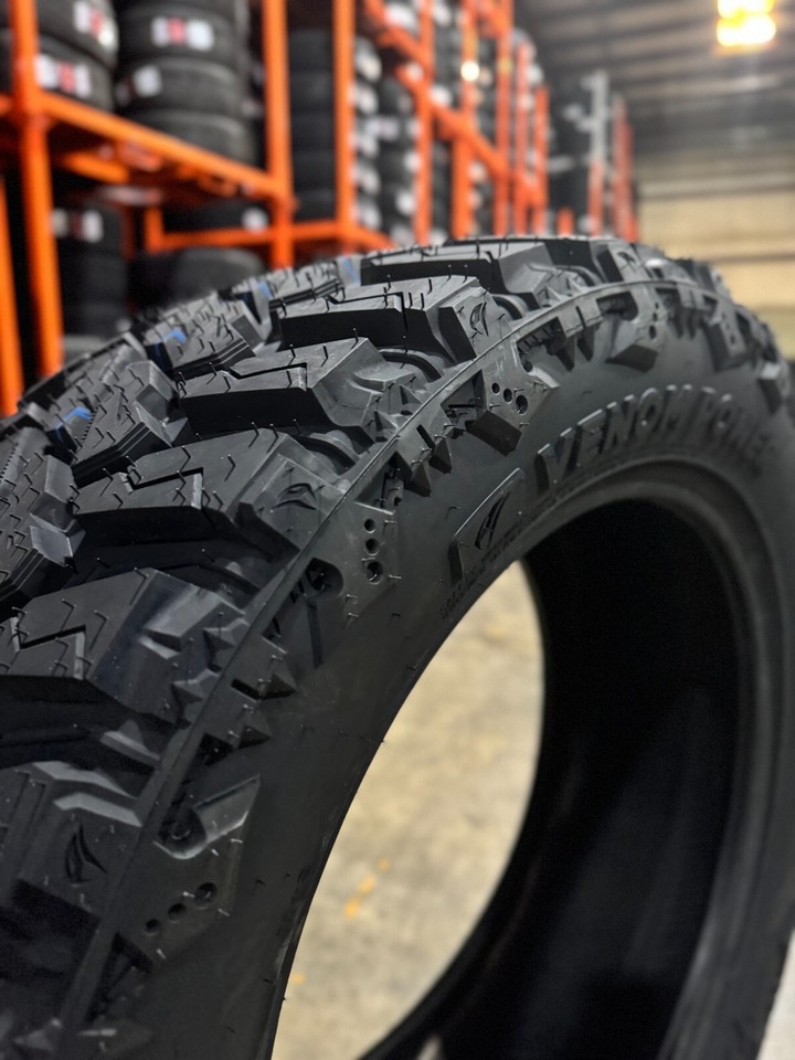 4 NEW 33X12.50R22 Venom Terra Hunter M/T RWL MUD TIRE 10PLY 33 12.50 22 ...