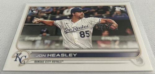 2022 Topps Baseball Series 2 Jon Heasley Kansas City Royals rookie #430 ...