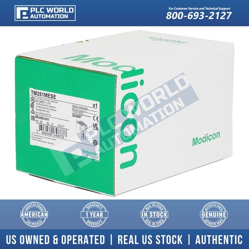 TM251MESE Schneider Modicon M251 Controller, New, FREE UPS 2 Day Dlvry ...