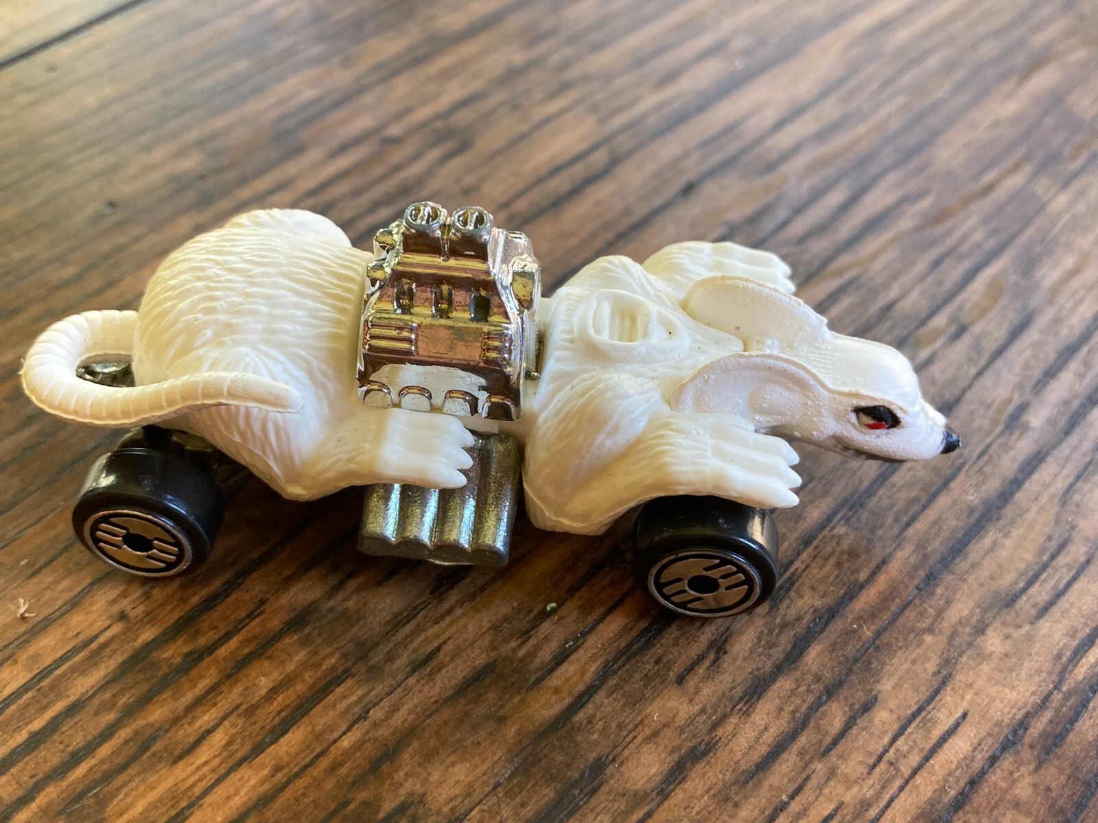 Hot Wheels White Rat Dragster 1988 Ratmobile Vehicle Race Diecast Car ...