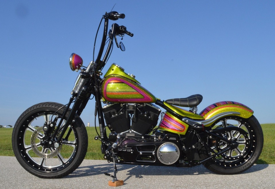 2009 Harley-Davidson CROSSBONES SPRINGER 2,900 MI. $40,000 BUILD ...