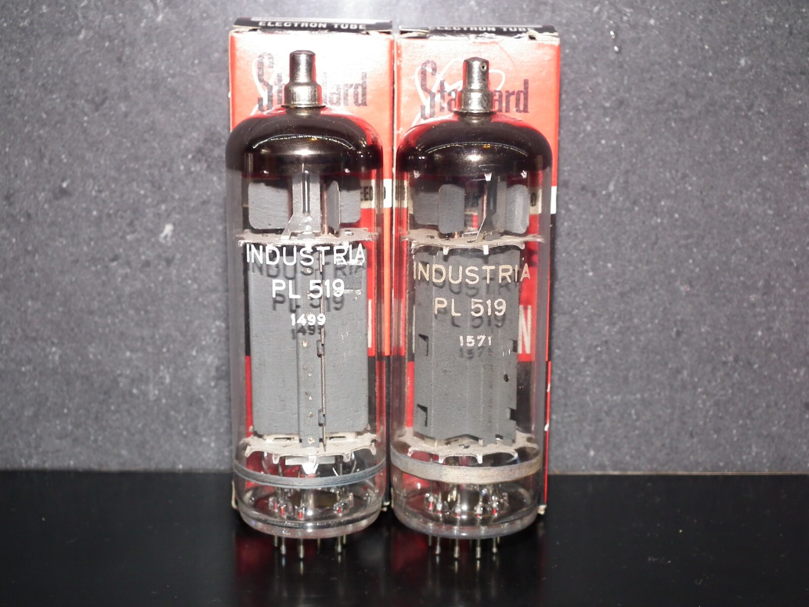 PL519 Standard Germany Brand 40KG6 NOS NIB Platinum Matched Pair EAR859 ...