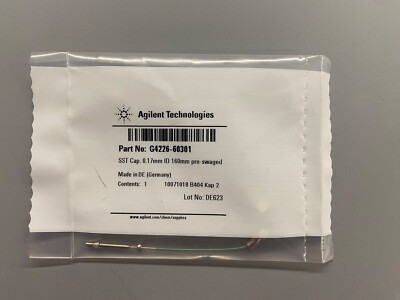 Agilent SST Cap, 0.17mm ID, 160mm pre-swaged | eBay