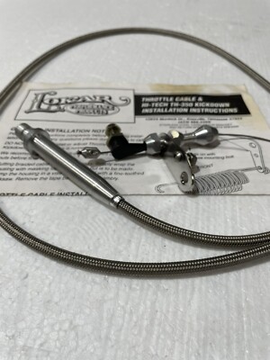 TH-350 Stainless Kickdown Cable Kit Turbo 350 Transmission Hot Rod | eBay