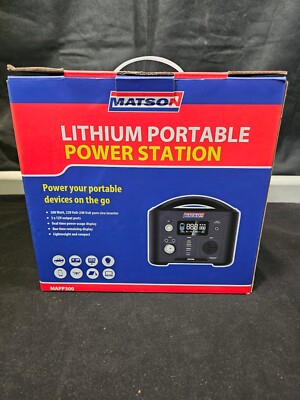 MATSON MAPP300 240WH LITHIUM PORTABLE POWER STATION | eBay Australia
