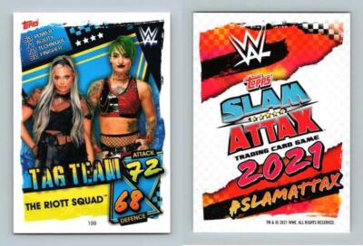 The Riott Squad #199 WWE Slam Attax 2021 Topps Tag Team TCG Card | eBay UK