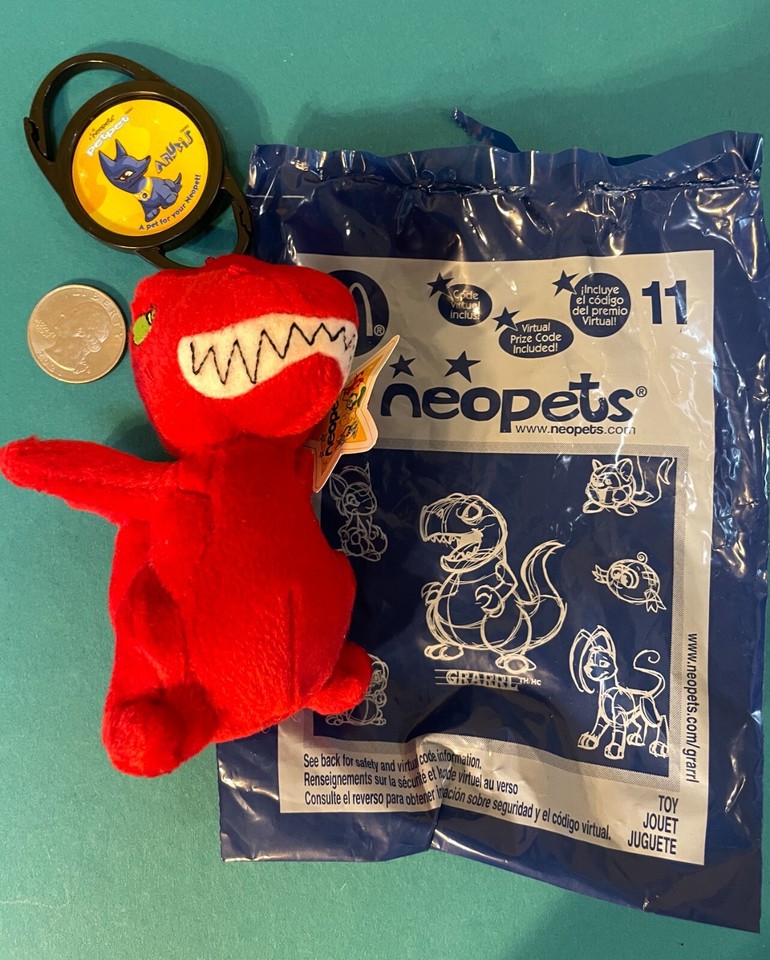 Neopets 2005 McDonald's Happy Meal Toys - NEW | eBay