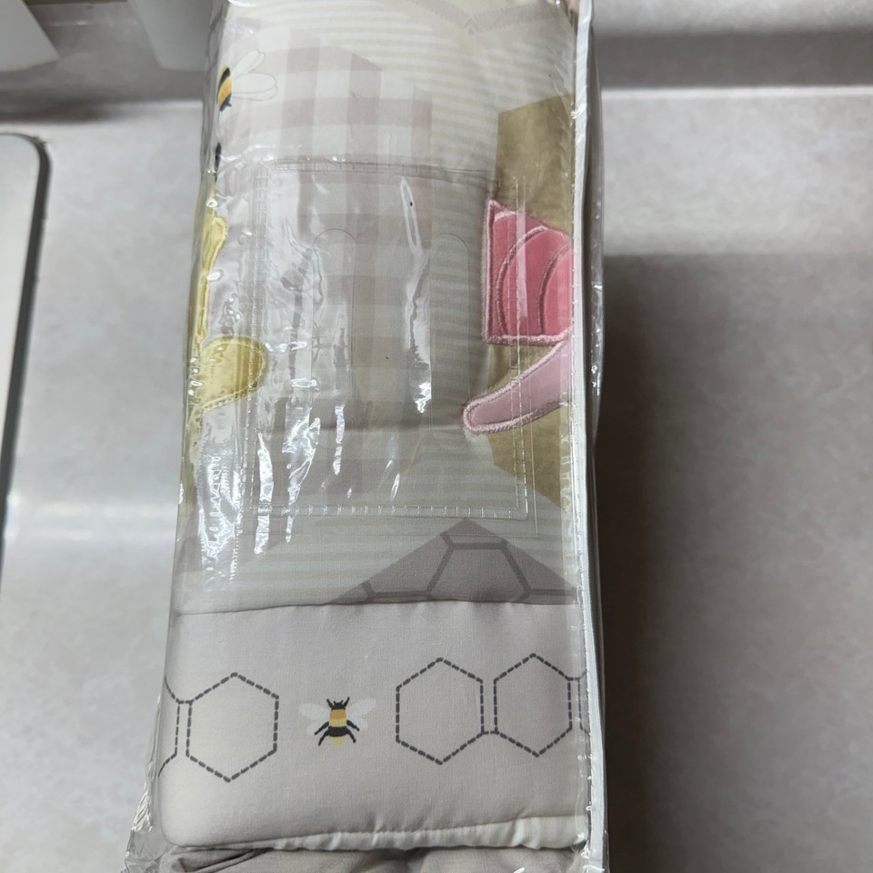 Disney Winnie The Pooh Hugs and Honeycombs Grey, White, and Tan ...