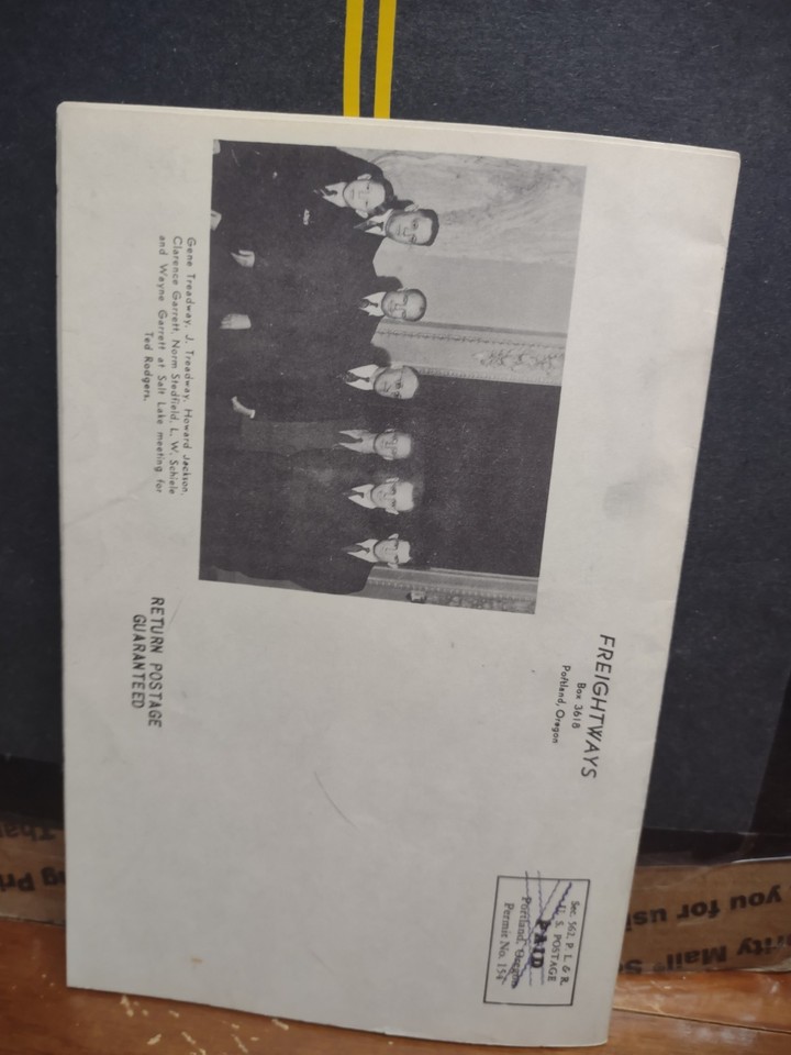 Consolidated Freightways Magazine Freighter Dec 1939 War Era CF Freight ...