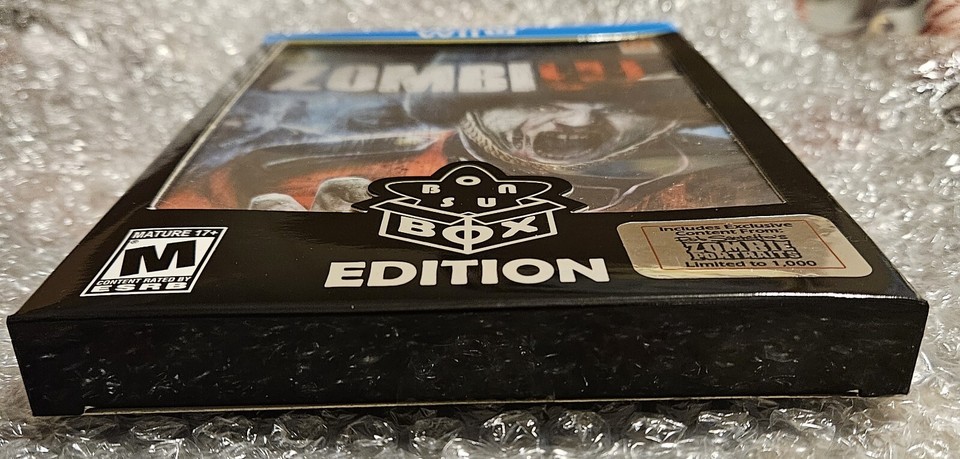 Zombiu - (Nintendo Wii U) Bonus Box-Rare Limited Edition - Only 1000 ...