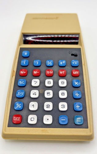 LED Commodore Electronic Calculator Boxed and Working Vintage | eBay