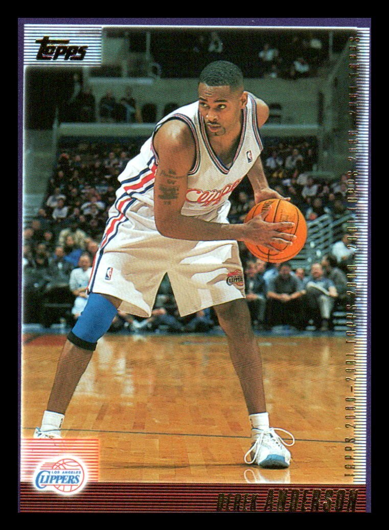 2000-01 Topps #52 Derek Anderson NBA Basketball L.A. Clippers | eBay