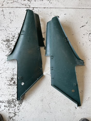 1971-74 AMC Javelin AMX rear Interior C pillar sail panels pair Green ...