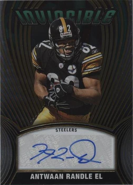 2022 Panini Chronicles - Invincible Autographs Antwaan Randle El #INV ...