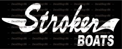 Stroker Boats - Outdoor Sports - Vinyl Die-Cut Peel N' Stick Decals ...