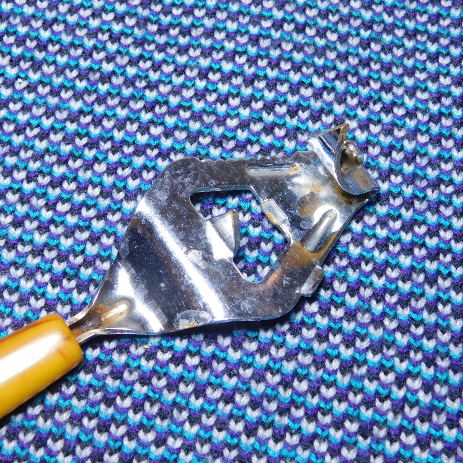 Vintage 1950s Bakelite Tortoise Shell Handle Bar Bottle Can Opener ...