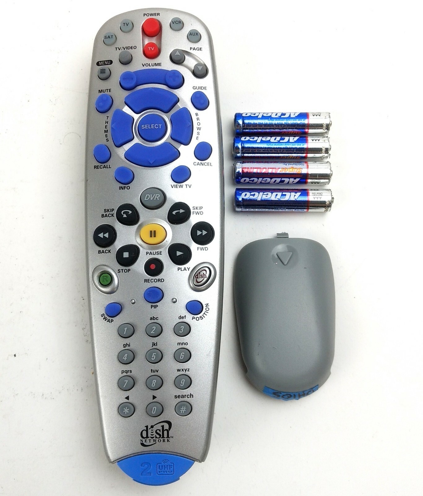 Dish Network 118579 Remote Control Cleaned Tested w/ Batt DH105 | eBay