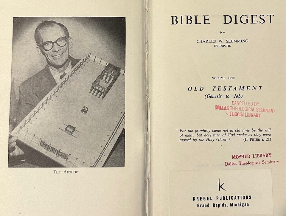 Bible Digest by Charles Slemming - 3 volume set - Kregel - 1960 - HB ...