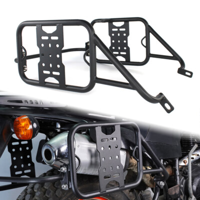 Black Side Rack Carrier Bracket Mount Fit For Yamaha TW200 1987-2024 ...