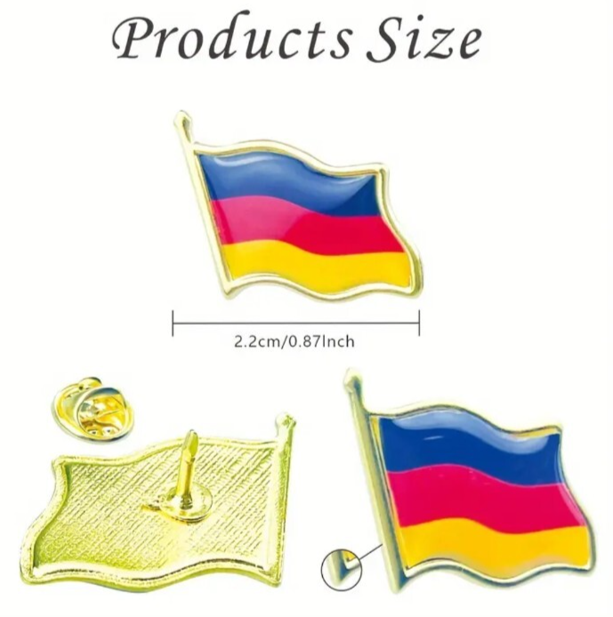 GERMANY German Metal Flag Lapel Pin Badge Deutschland MULTI-BUY ...