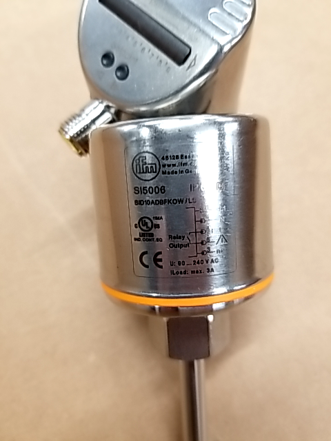 IFM SI5006 Flux Moniteur (1 PC) Avec Affichage LED SID10ADBFKOW/LS-100-IRF - New | eBay