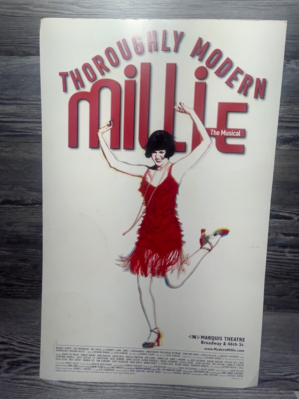 Thoroughly Modern Millie Broadway Poster