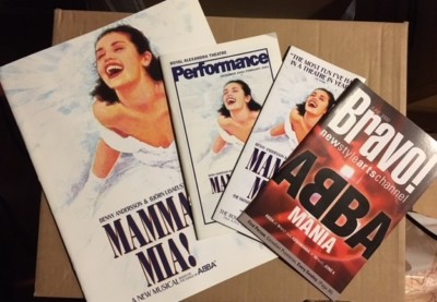 NEW Mamma Mia Canadian Program w/ Cast Booklet / 2 Flyers / Ticket ...