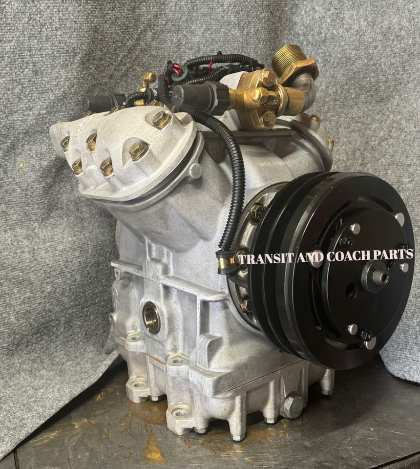 Thermo King X430 AC Bus Compressor W/ Newest TK 2-5VG Clutch 107-415 ...