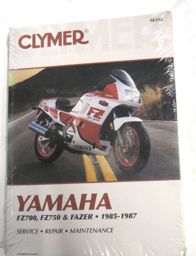 85-87 Yamaha FZ700 750 Fazer CLYMER Motorcycle Service Repair Manual ...