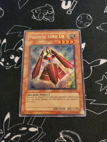 Yugioh - Machine Lord Ur CSOC-EN093 NM Unlimited Secret Rare | eBay