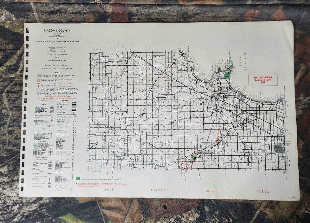 Macomb County Plat Map
