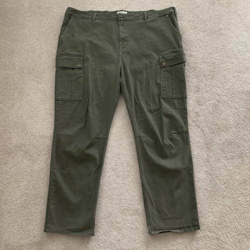Frye And Co. Men’s Big & Tall 46x32 (Fits 48x30) Olive Green Cargo ...