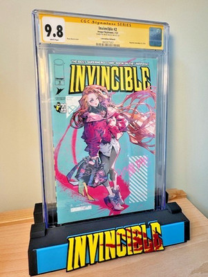 Invincible #2 CGC 9.8 SS Rose Besch Signed Convention Edition B | eBay