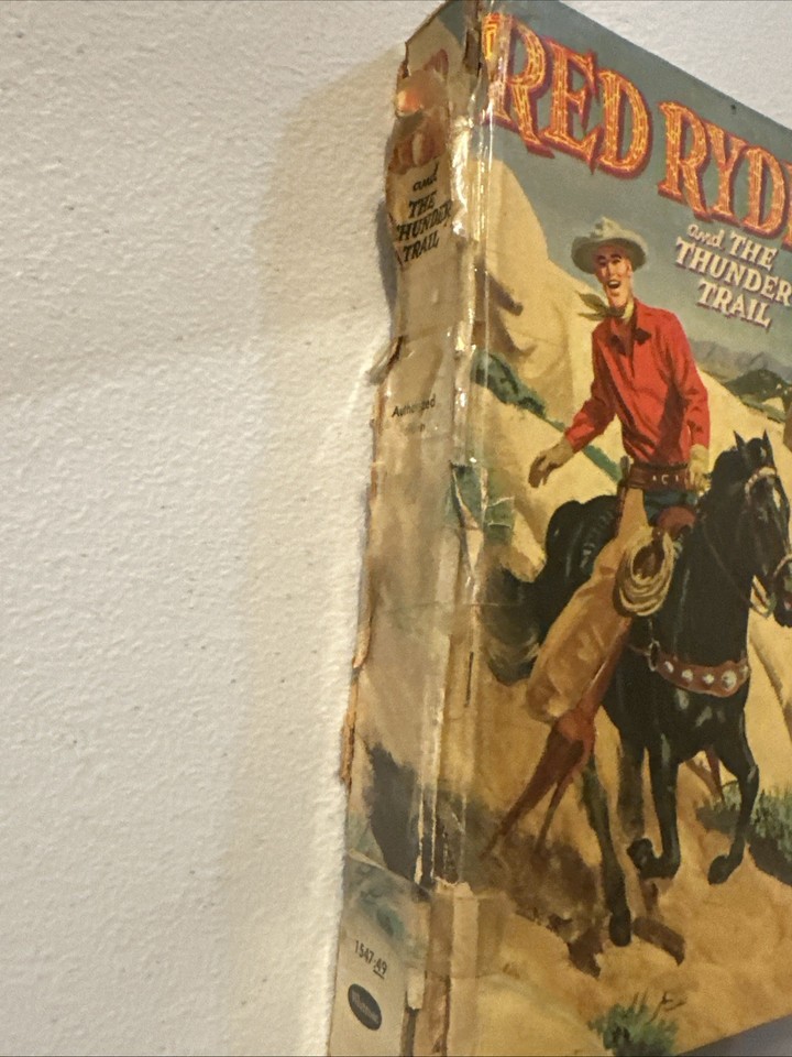 1960s Book Hard Cover Red Ryder And The Thunder Trail | eBay