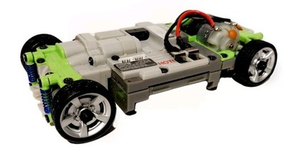 XMODS RADIO SHACK 08A07 FOUR 4 WHEEL DRIVE CHASSIS ~ TESTED GOOD ...
