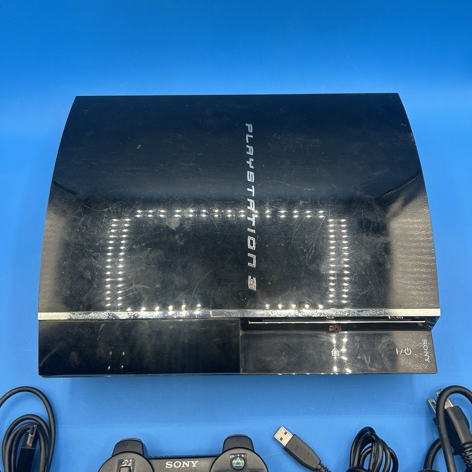 Sony PlayStation 3 PS3 CECHA01 Backwards Compatible - Fully Working And ...