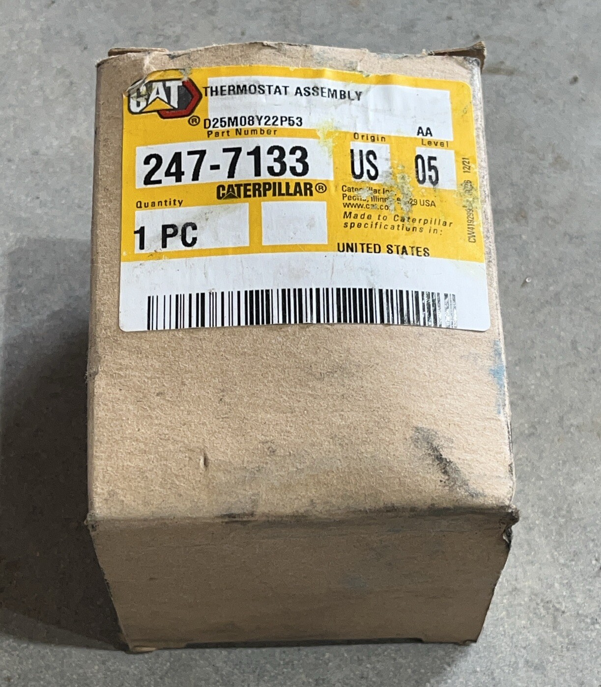 Caterpillar Thermostat Regulator Kit C-15 C15 247-7133 2477133 CAT for ...