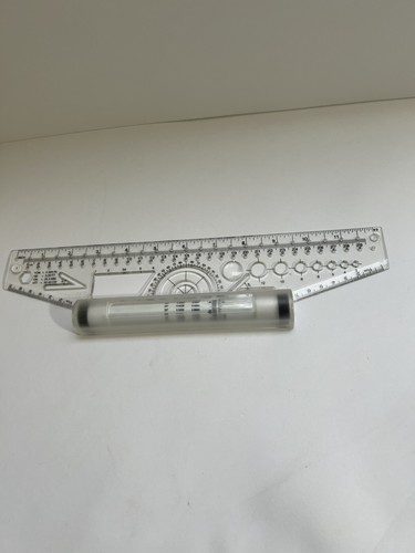 See-Through Rolling Ruler 12" Up To 24" Dia Line Drawing Rol-12 | eBay