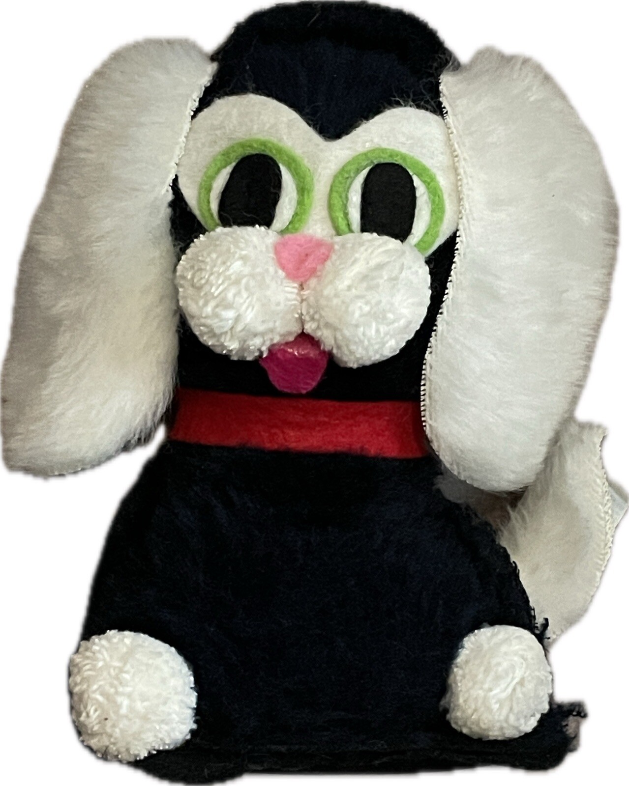 Vintage 1973 Pepper the Dog Russ Berrie Beanie 6 1/2" Plush Puppy Felt ...