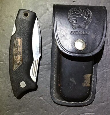 Schrade Rocky Mountain Elk Found, Jim Zumbo Edition 8Elk Folding Knife ...