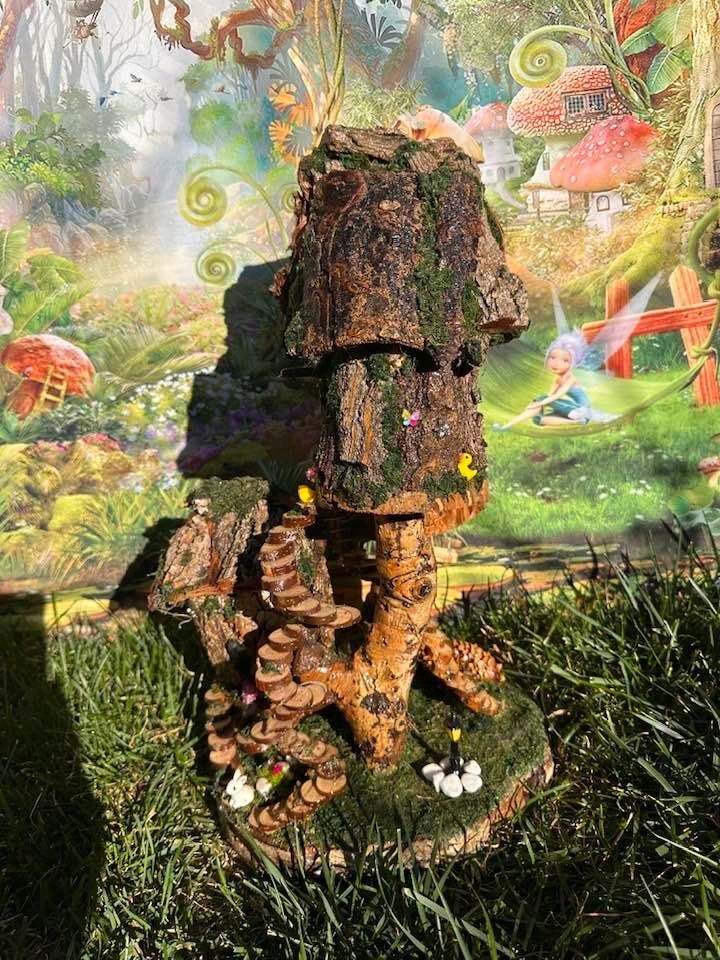 Huge Mystical Handmade Fairy House | eBay