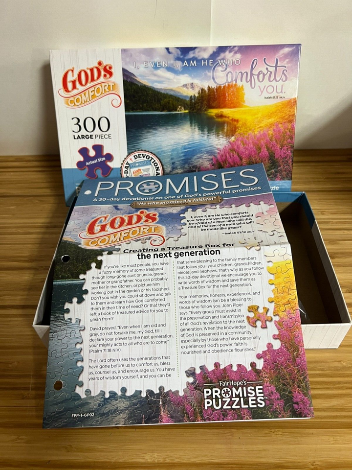 Large Piece Scenery Fair Hope's Promise Puzzles - 300 pcs 18" x 24" - 2 ...
