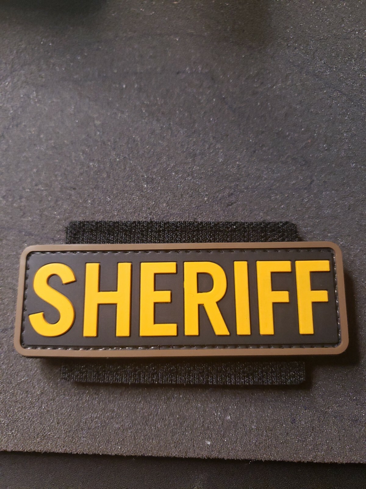 Sheriff Tactical Hook Patch [3D-PVC Rubber | eBay