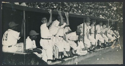 1953 Havana Baseball Club, "Rare Look into the Cuban Dugout" Vintage ...