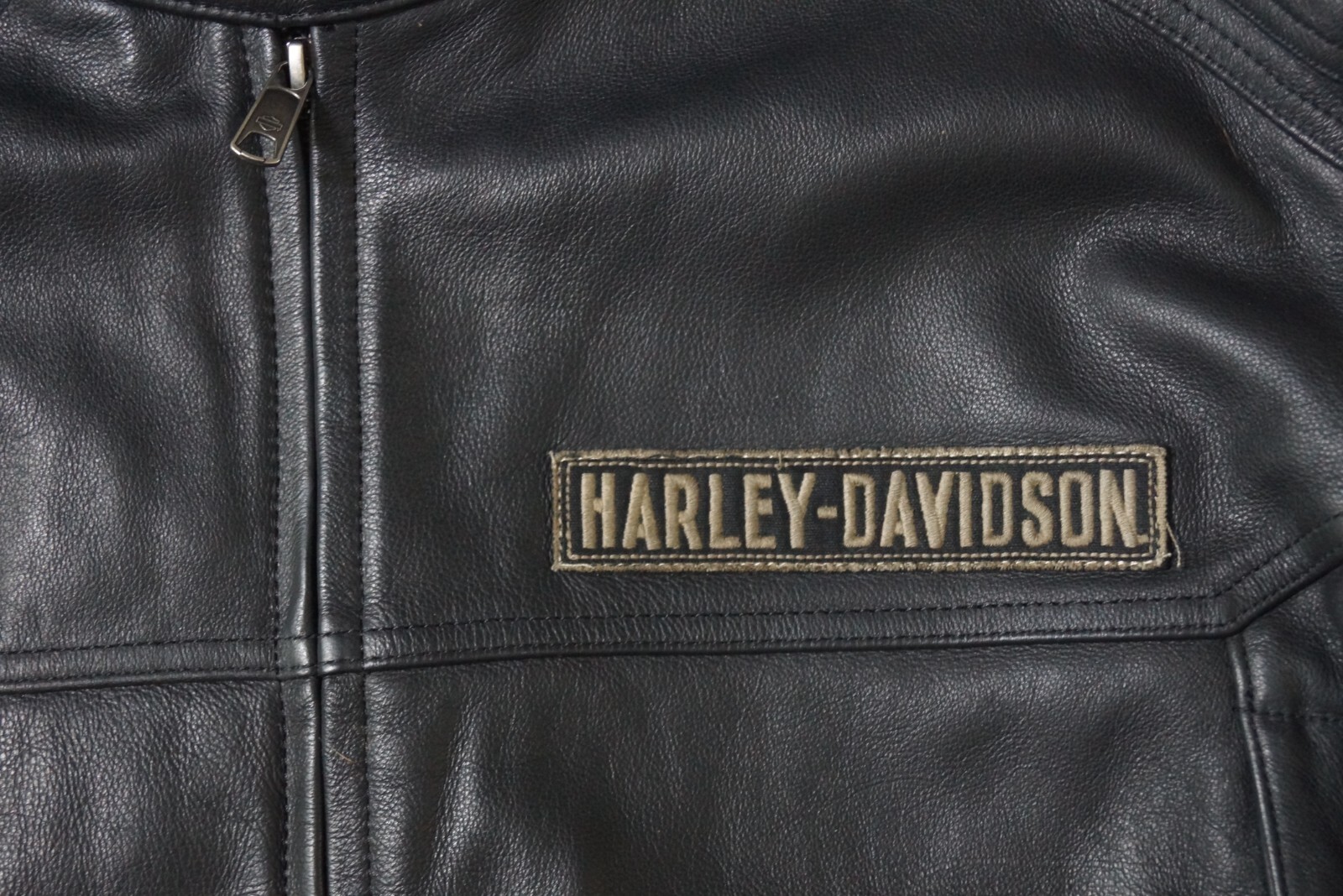 Harley Davidson Men's Upton B&S Black Leather Jacket … - Gem
