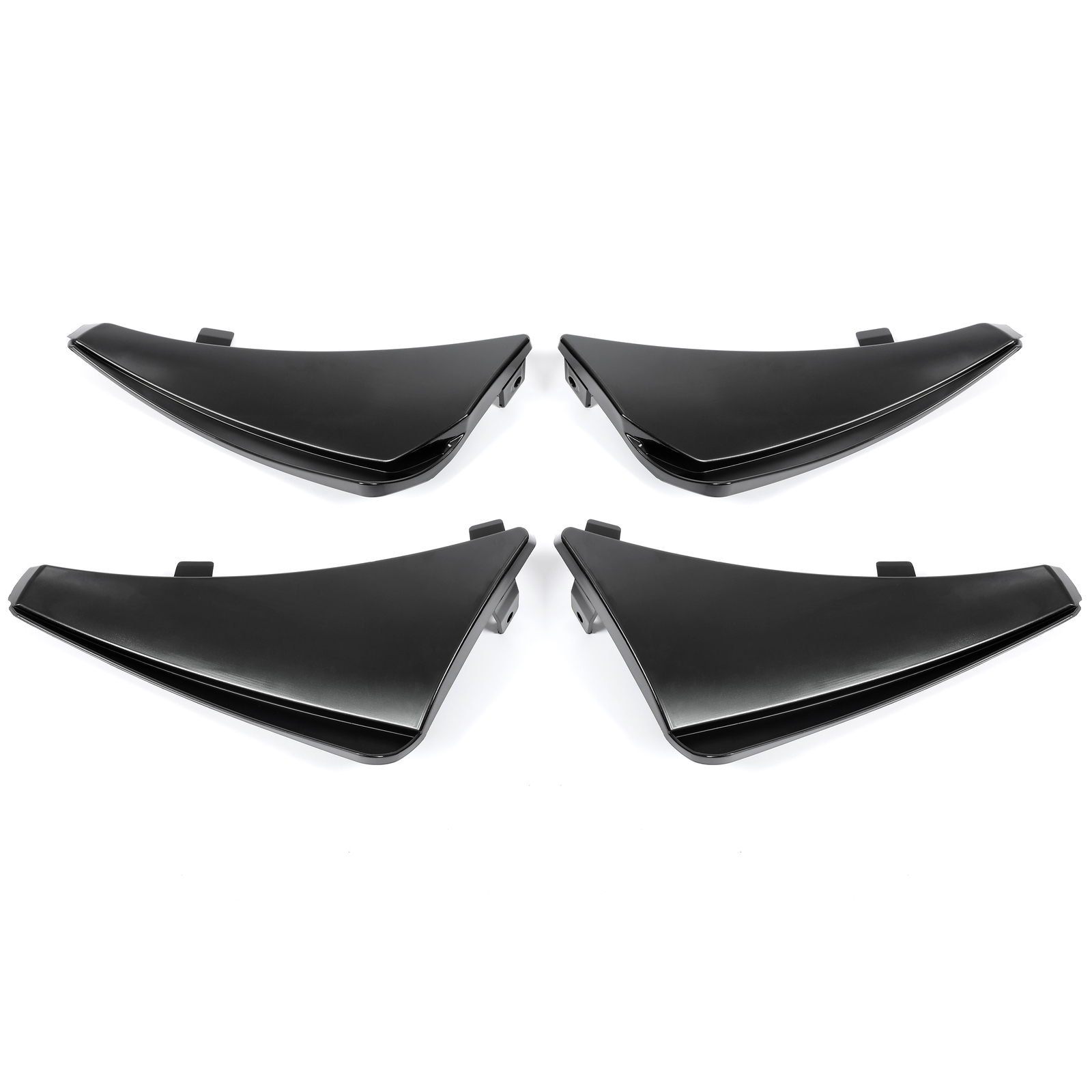 For Corvette C8 2020-2025 XL Extended Black/Extended Front Rear Guard ...